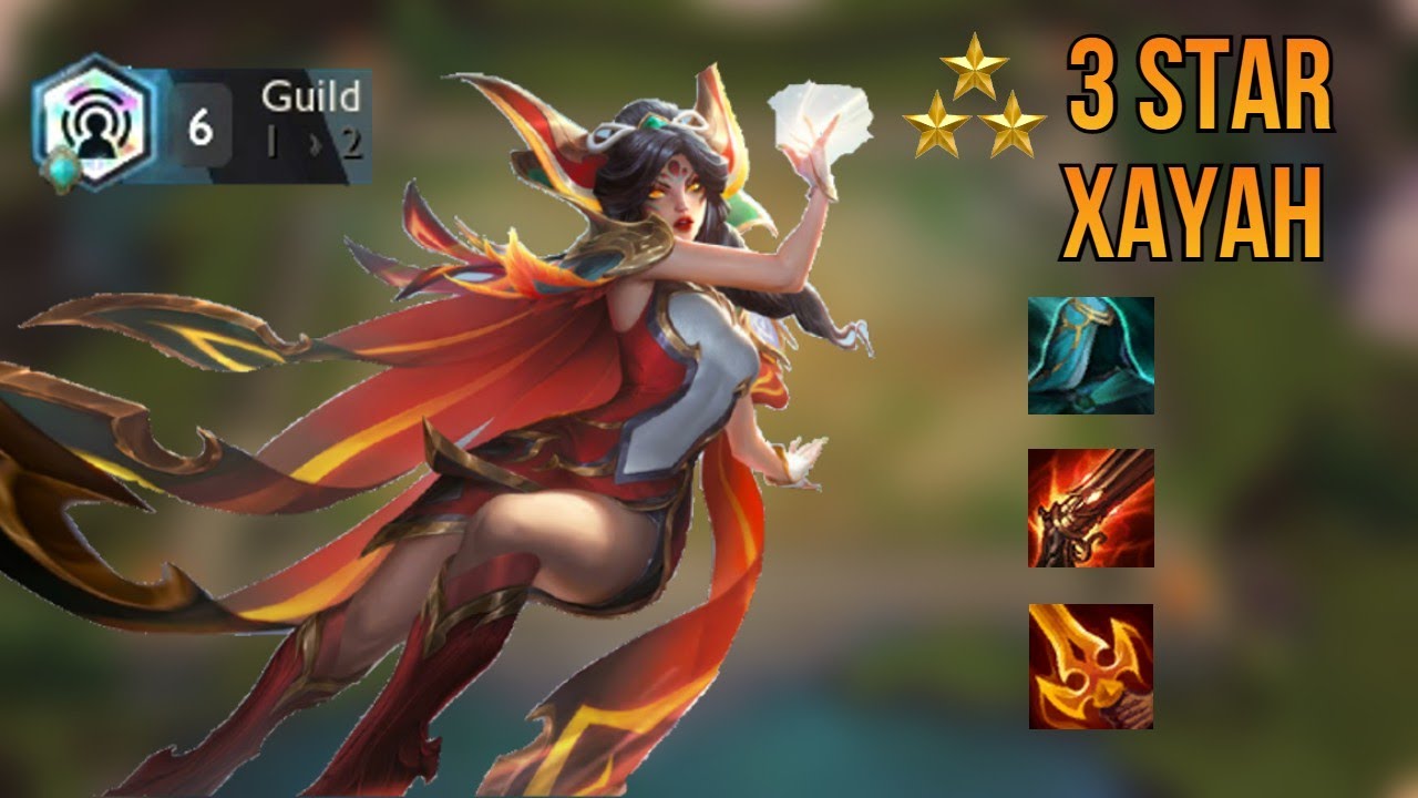 3 Star Xayah Carries With 6 Guild Tft 12 11 Teamfight Tactics Set 7