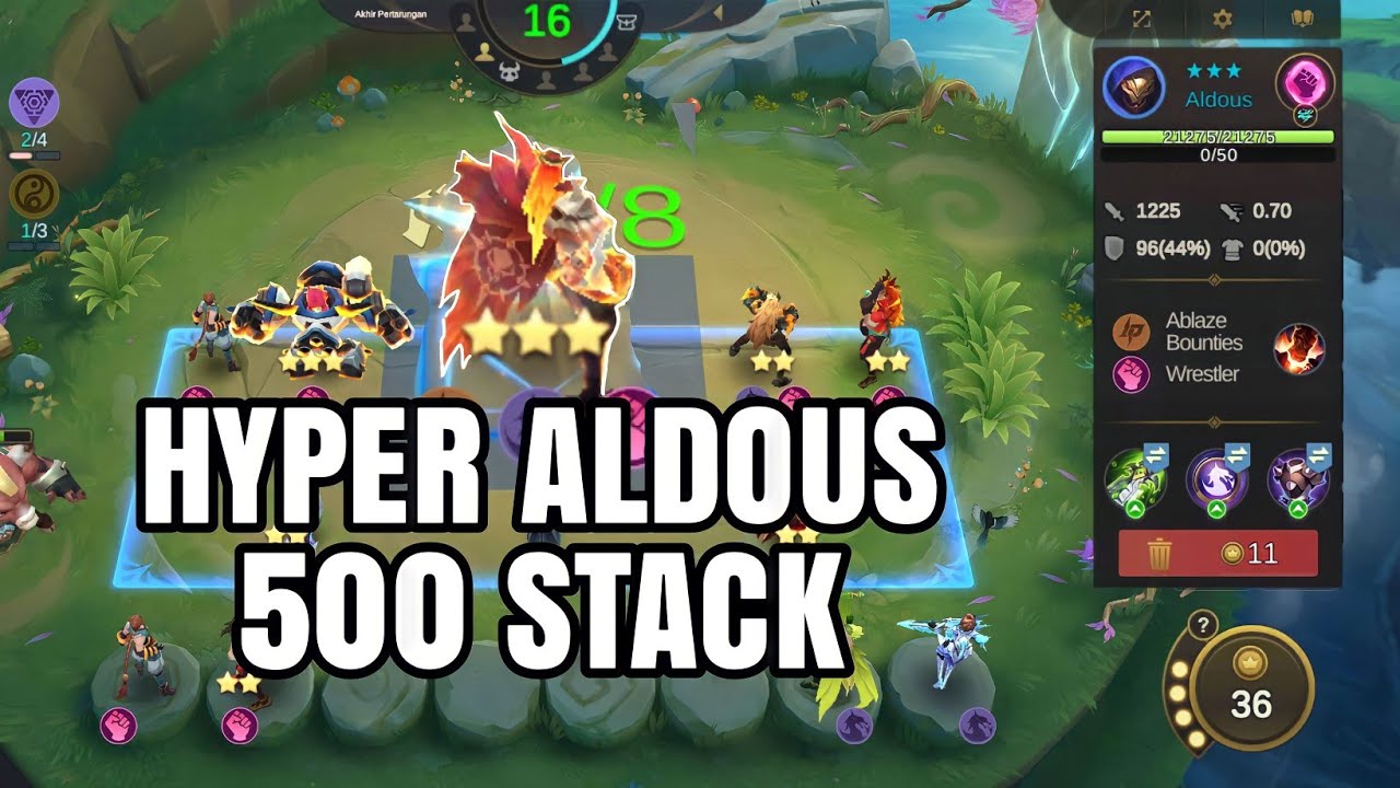 HYPER ALDOUS 500 STACK NO COUNTER ULIMITED SHIELD - YouTube