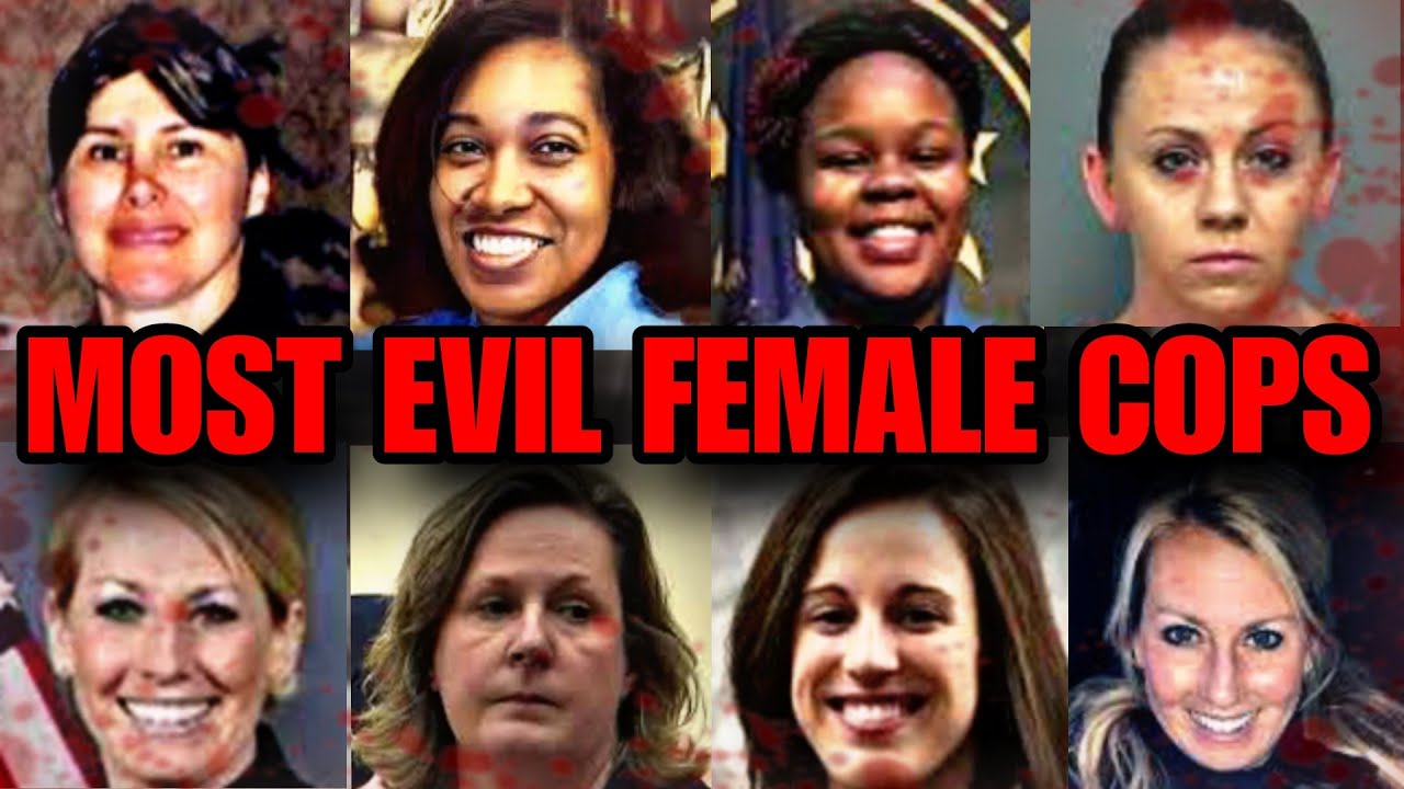 The most evil female police officers in history | when prison guard and ...