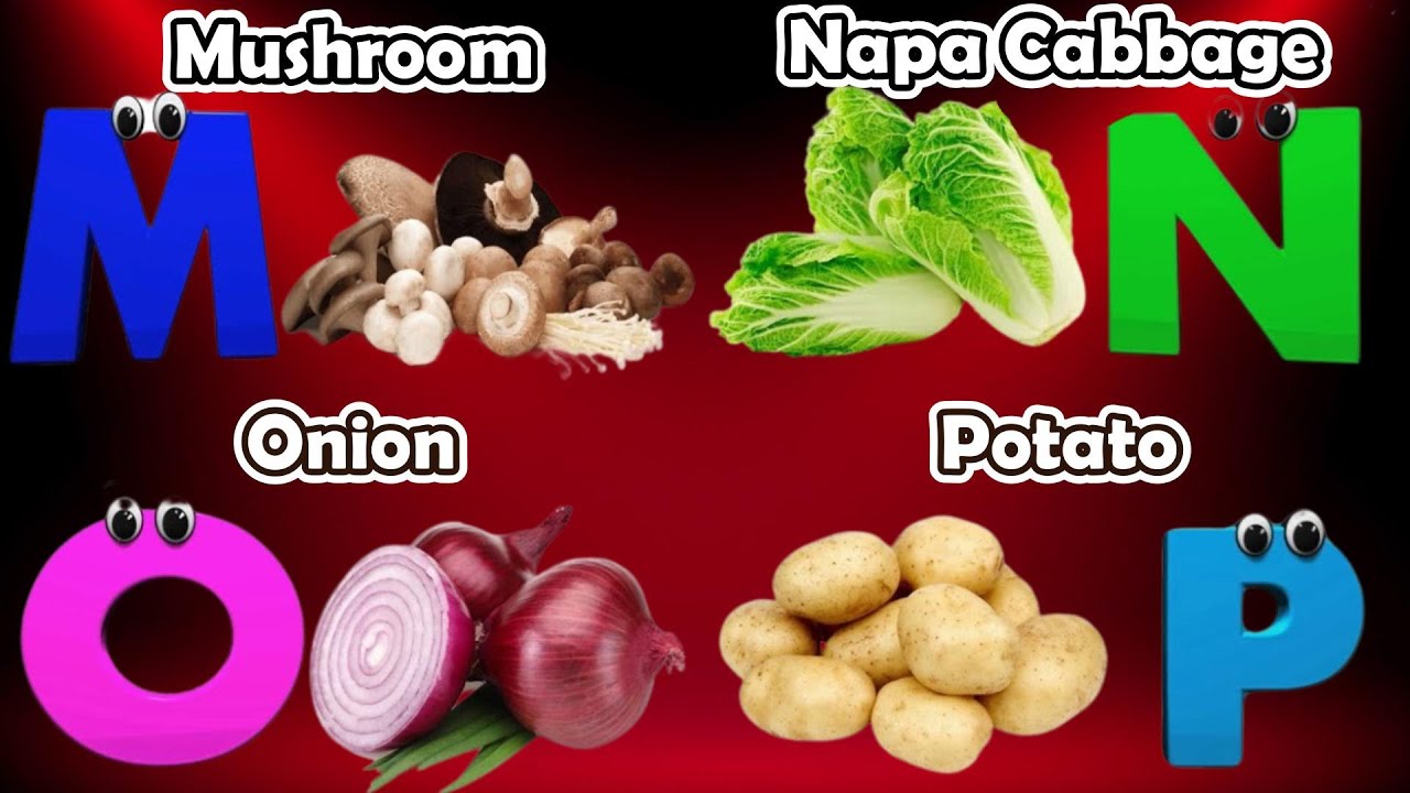 Vegetables ABC Song | Vegetables Alphabet Song | Phonics for Kids ...