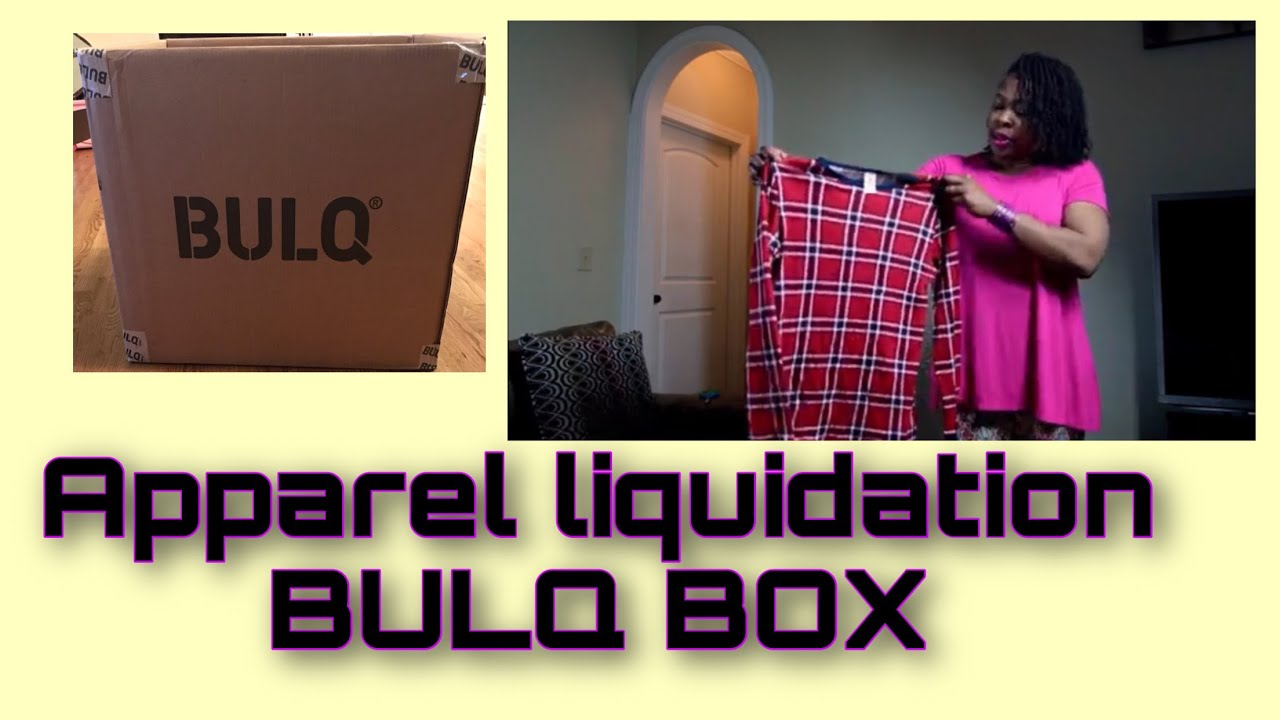 BULQ 61 item liquidation box women apparel; to sell on Ebay - YouTube
