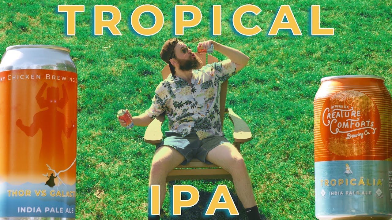 Tropical IPA Homebrew Review - YouTube