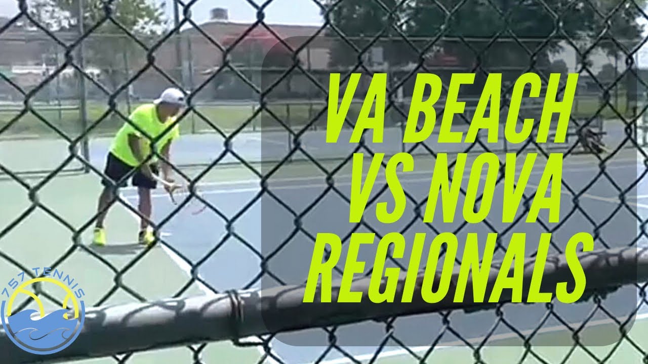 USTA Mid Atlantic Regionals Match | NoVa vs Virginia Beach | Mens ...