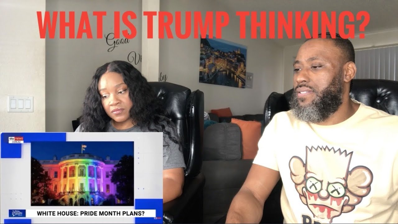 WTF!!! TRUMP CELEBRATING MONTH AT THE HOUSE!! - YouTube