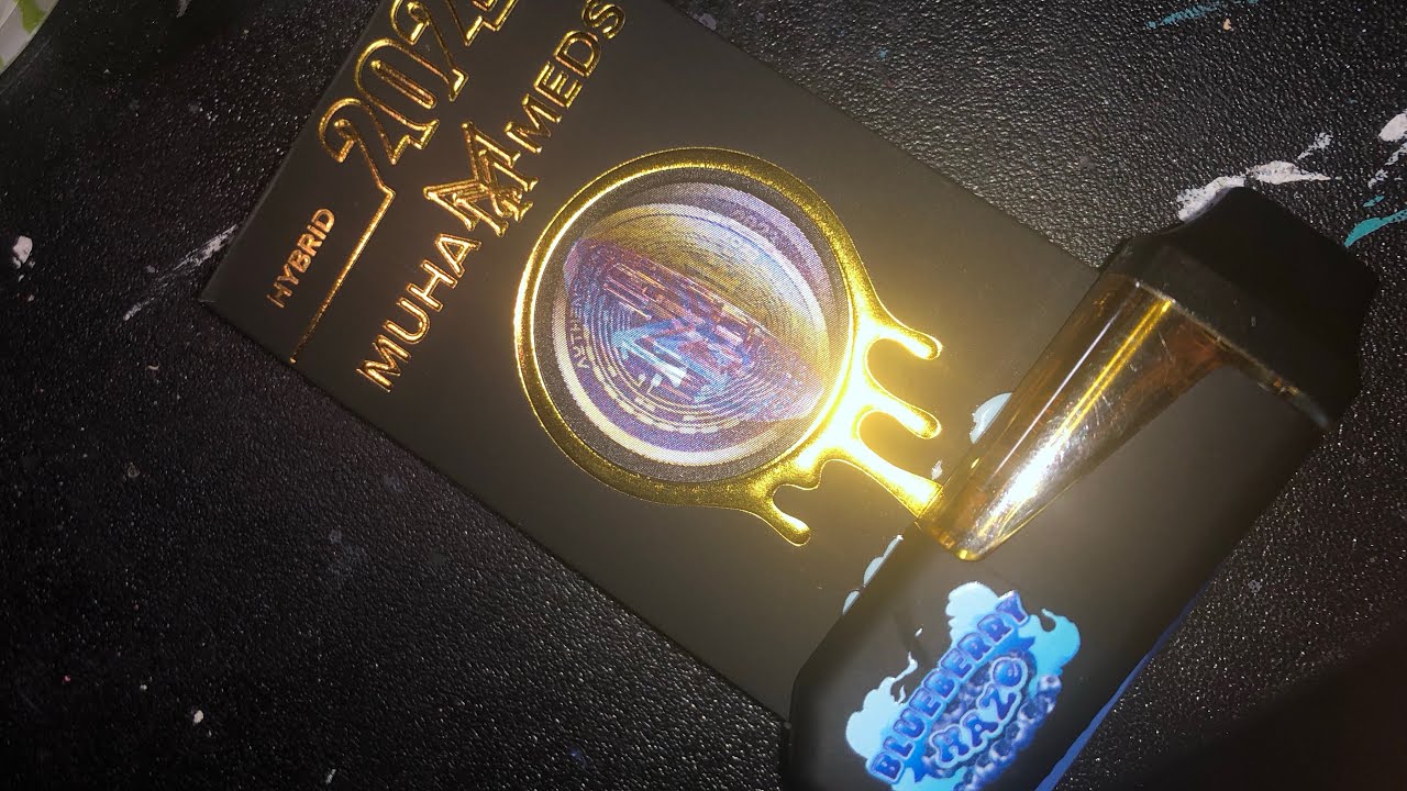 Muha Meds (Blueberry Haze) review/storytime - YouTube