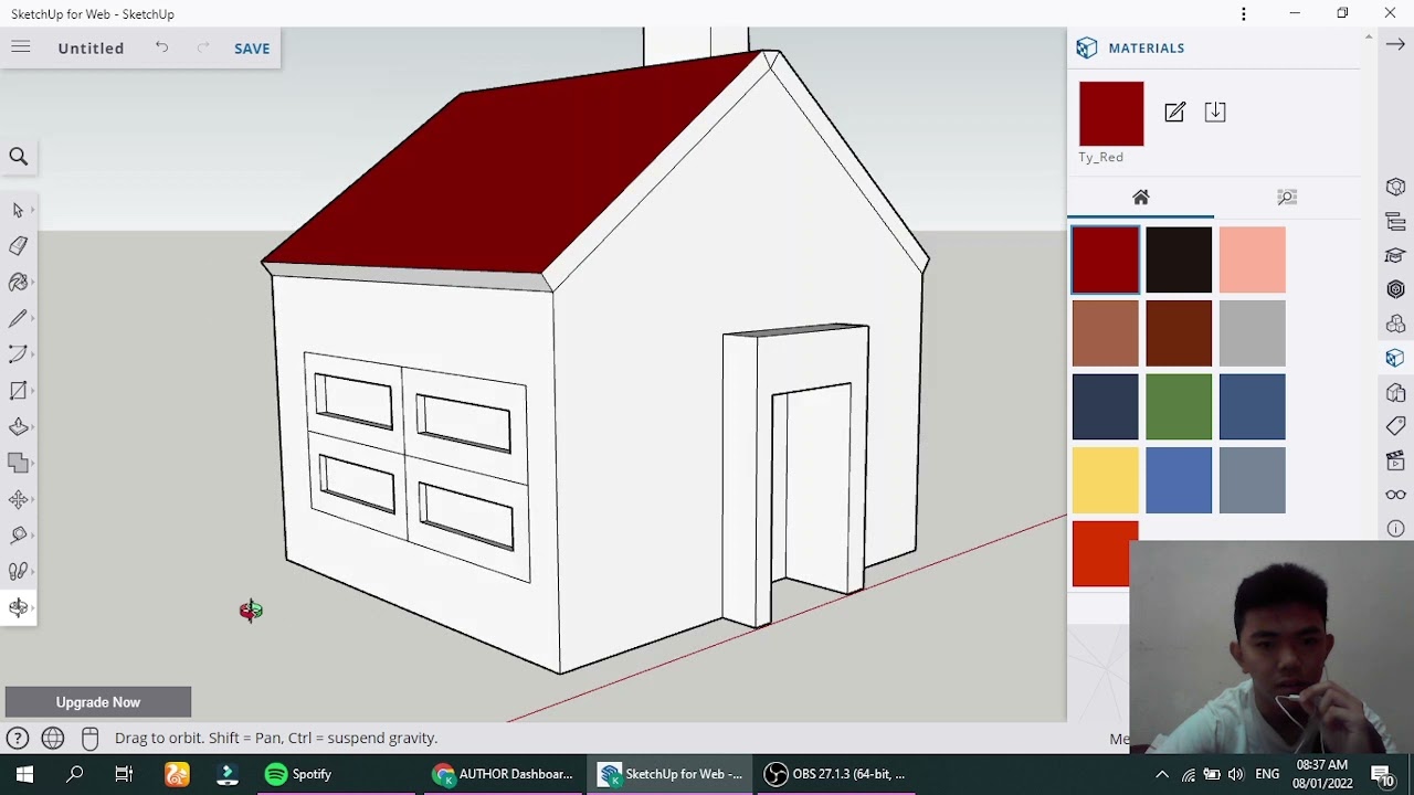 INDIVIDUAL ASSIGNMENT CONSTRUCTION DRAWING USING SKETCHUP TO DESIGN ...
