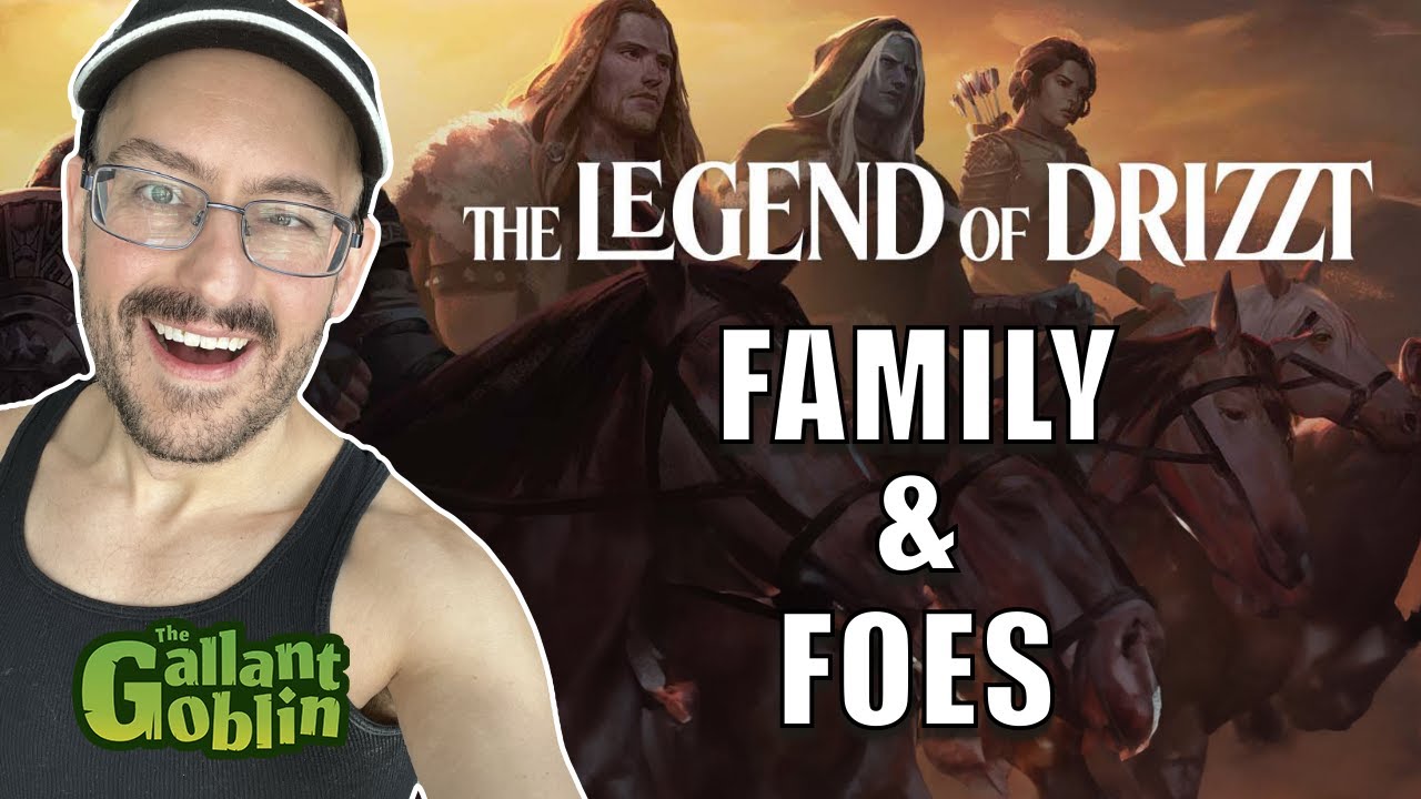Legend of Drizzt 30th Anniversary - Family & Foes Mini Review | D&D ...