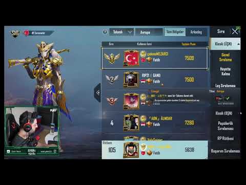 Ersin Yekin Avrupa birincisine tepkili!!! PUBG MOBİLE