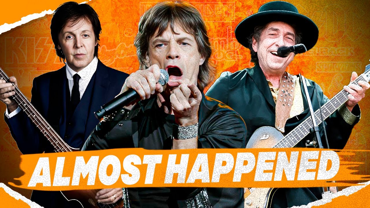 10 Crazy Supergroups that ALMOST Happened (McCartney + Jagger + Dylan ...