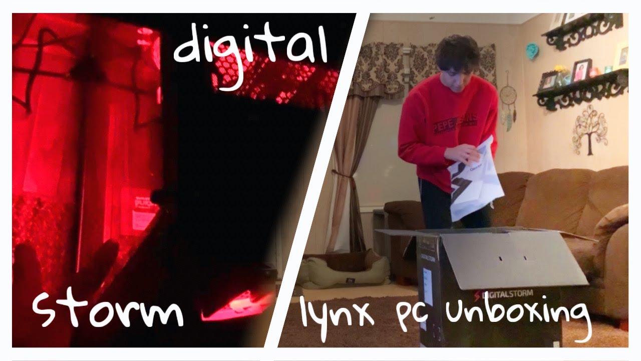 Digital storm gaming pc unboxing!! - YouTube