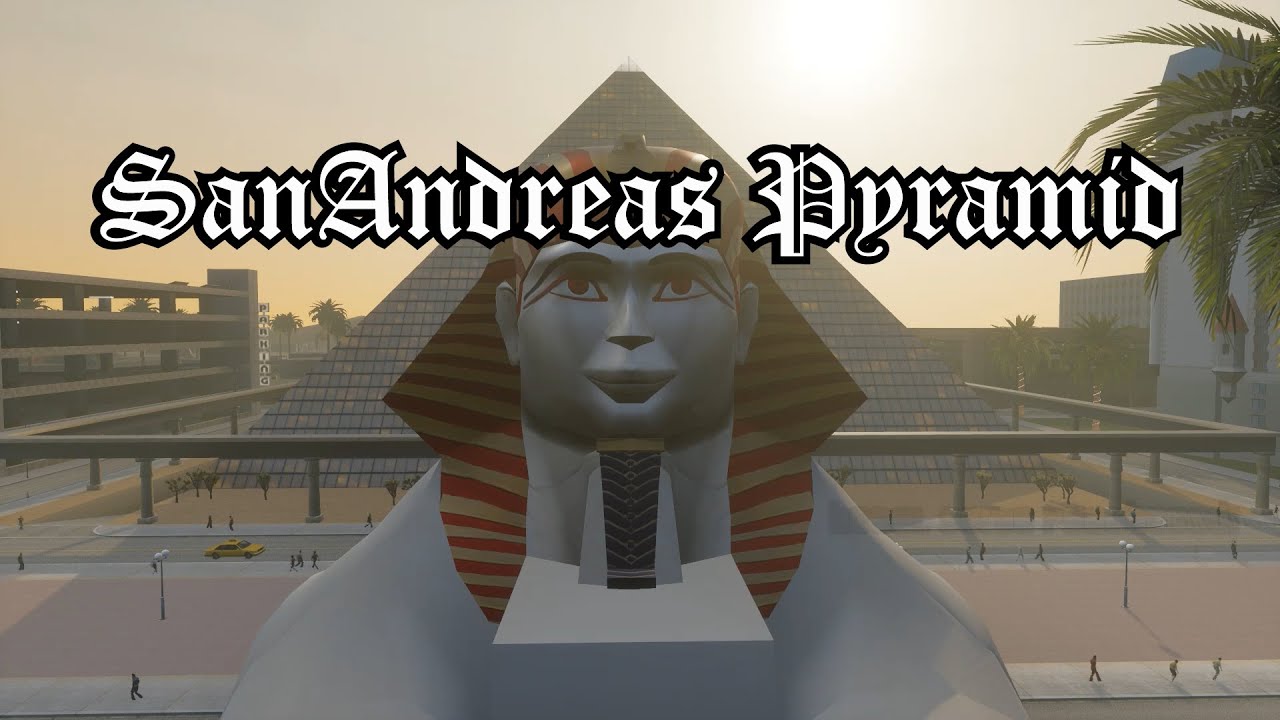 Pyramid Side and Top Views GTA San Andreas Definitive Edition - YouTube