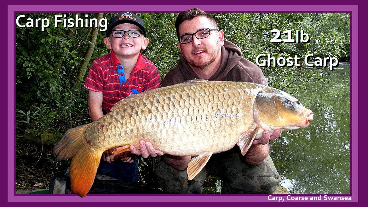 Carp Fishing *** 21lb Ghost Carp. Video 153 - YouTube