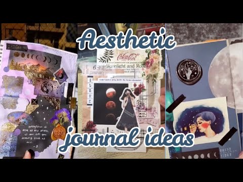 AESTHETIC JOURNAL IDEAS | PART #30 (SUN AND MOON THEME) # ...