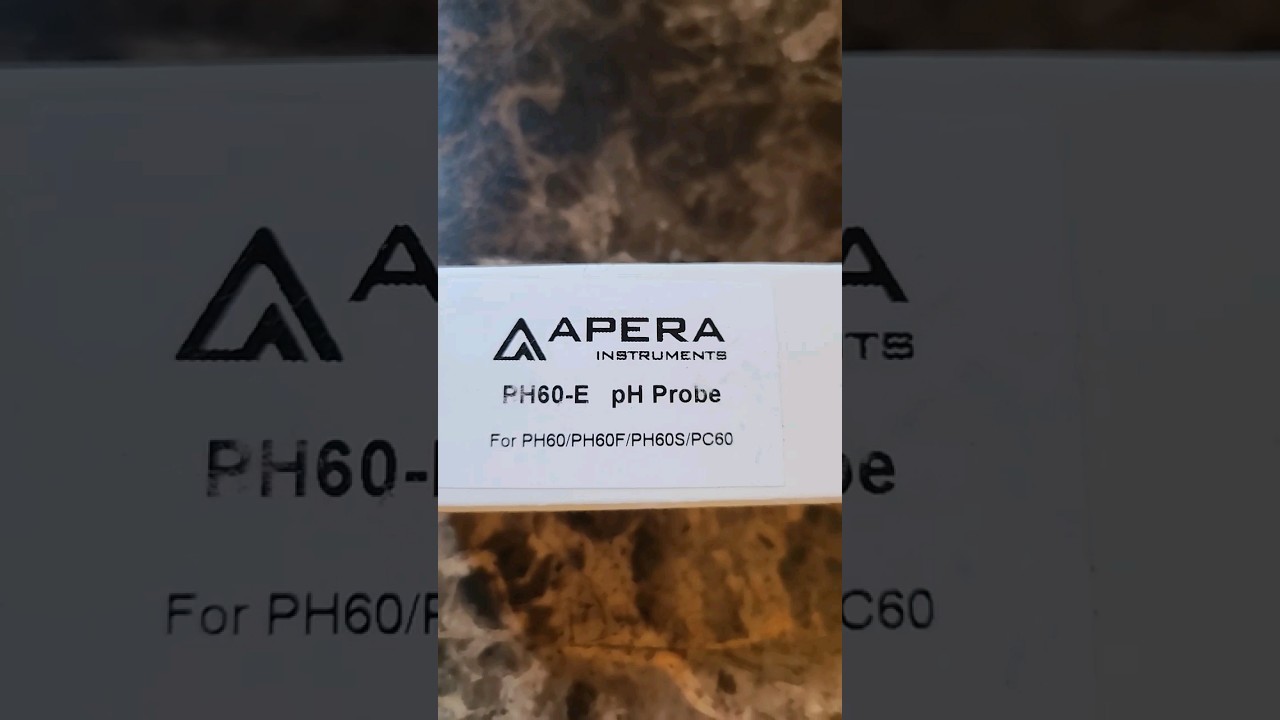 apera ph60 probe - YouTube