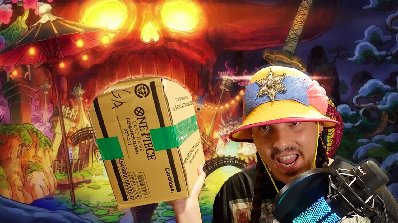 One Piece Set 1 Case Opening - Romance Dawn OP01 Booster Box - YouTube