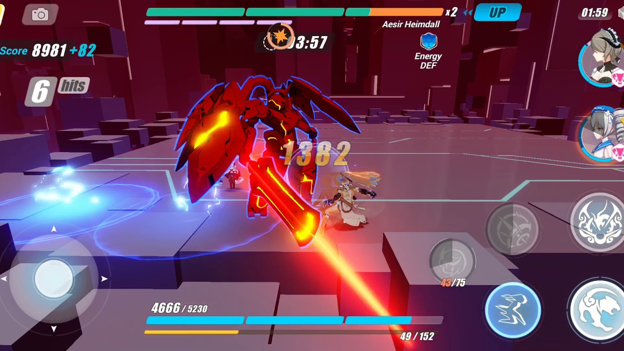 HI3 - MHT-3 Pax 32448 (+20%) Aesir Heimdall 25813, Assaka 28640 ...