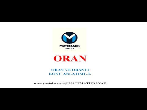 7 SINIF ORAN,+PDF BİRİMLİ ORAN, BİRİMSİZ ORAN - YouTube