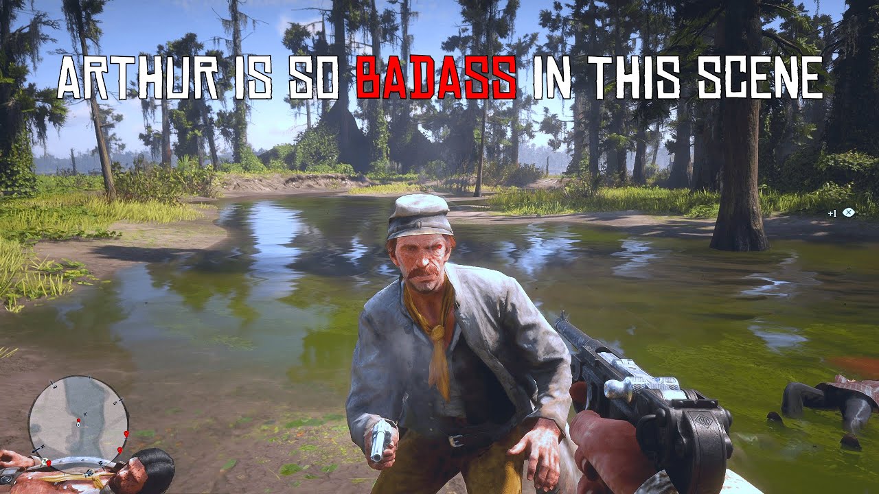 RDR2 - Most Badass Arthur Morgan Moment - YouTube