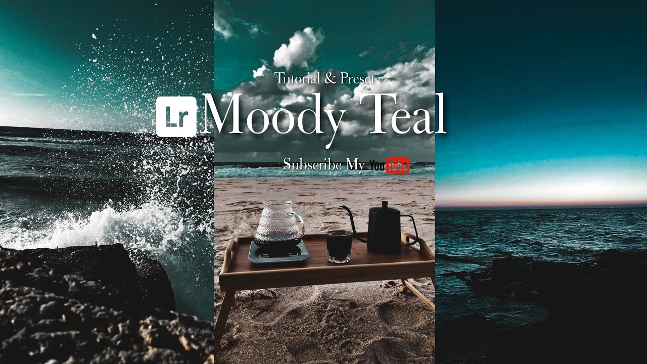 How to Edit Moody Teal - Lightroom Mobile Preset DNG | Moody teal preset | Mobile Lightroom ...