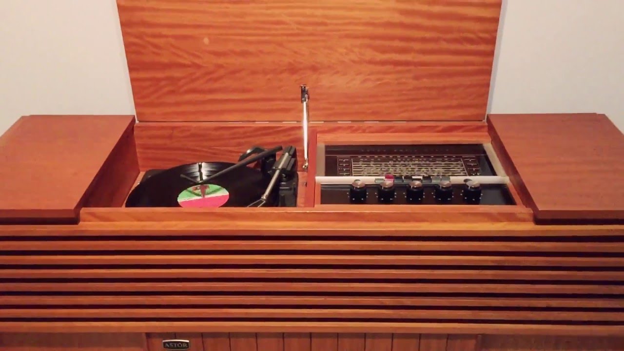 Astor 1967 solid state stereo modularGRAM - YouTube