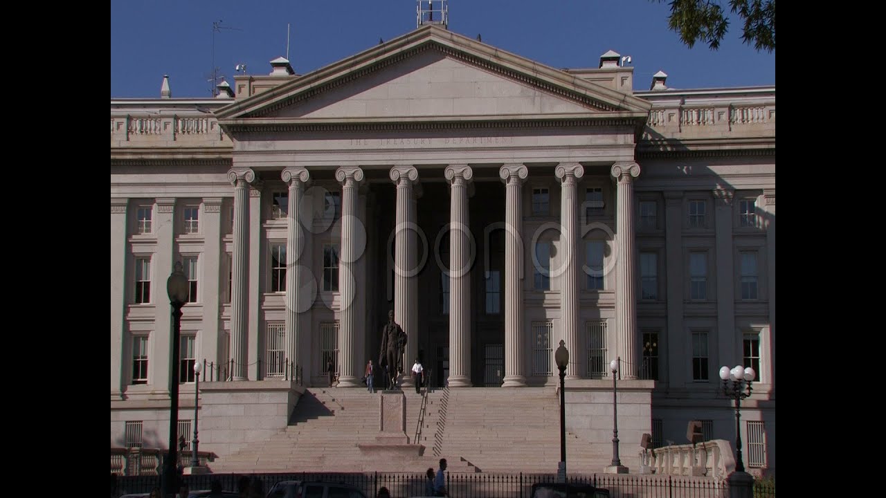 Washington, DC: The Department of Treasury . Stock Footage - YouTube
