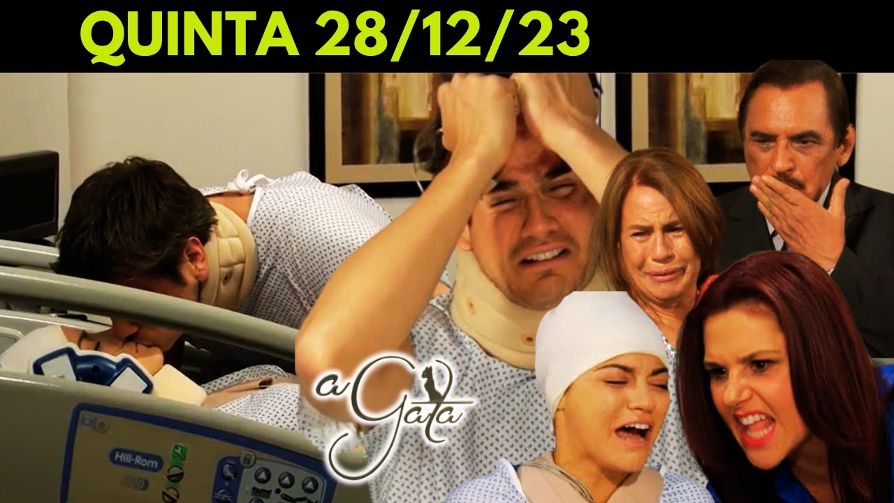 A Gata - QUINTA-FEIRA - 28/12/23 - Resumo da Novela A Gata - YouTube