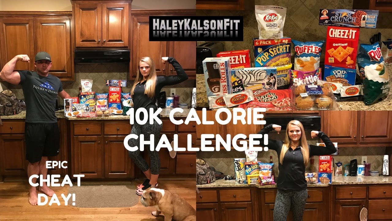 10,000 CALORIE CHALLENGE DADDY-DAUGHTER STYLE! || SHOULDER WORKOUT ...