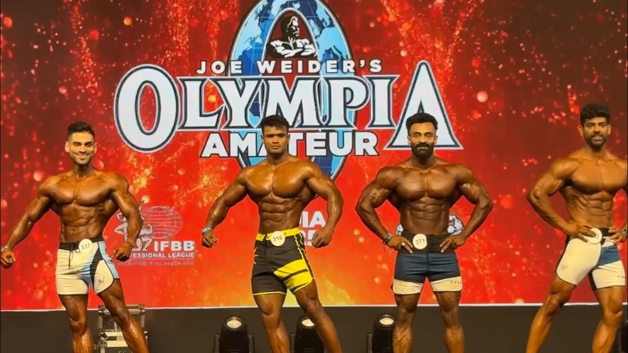 Men’s Physique Final Comparison For Pro Card | IHFF Sheru Classic ...