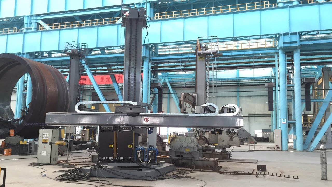 Tandem Band Electrode Weld Head Cladding/Resurfacing Welding working ...