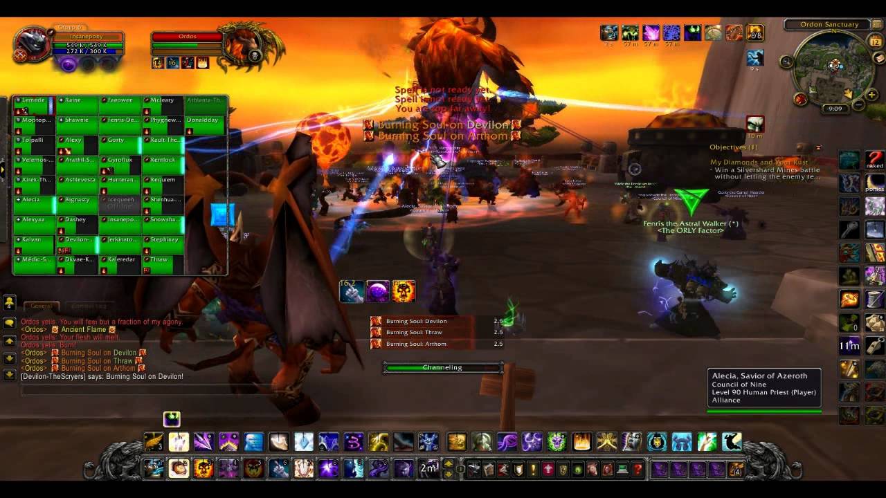 World Of Warcraft - ORDOS On The Timeless Isle - YouTube