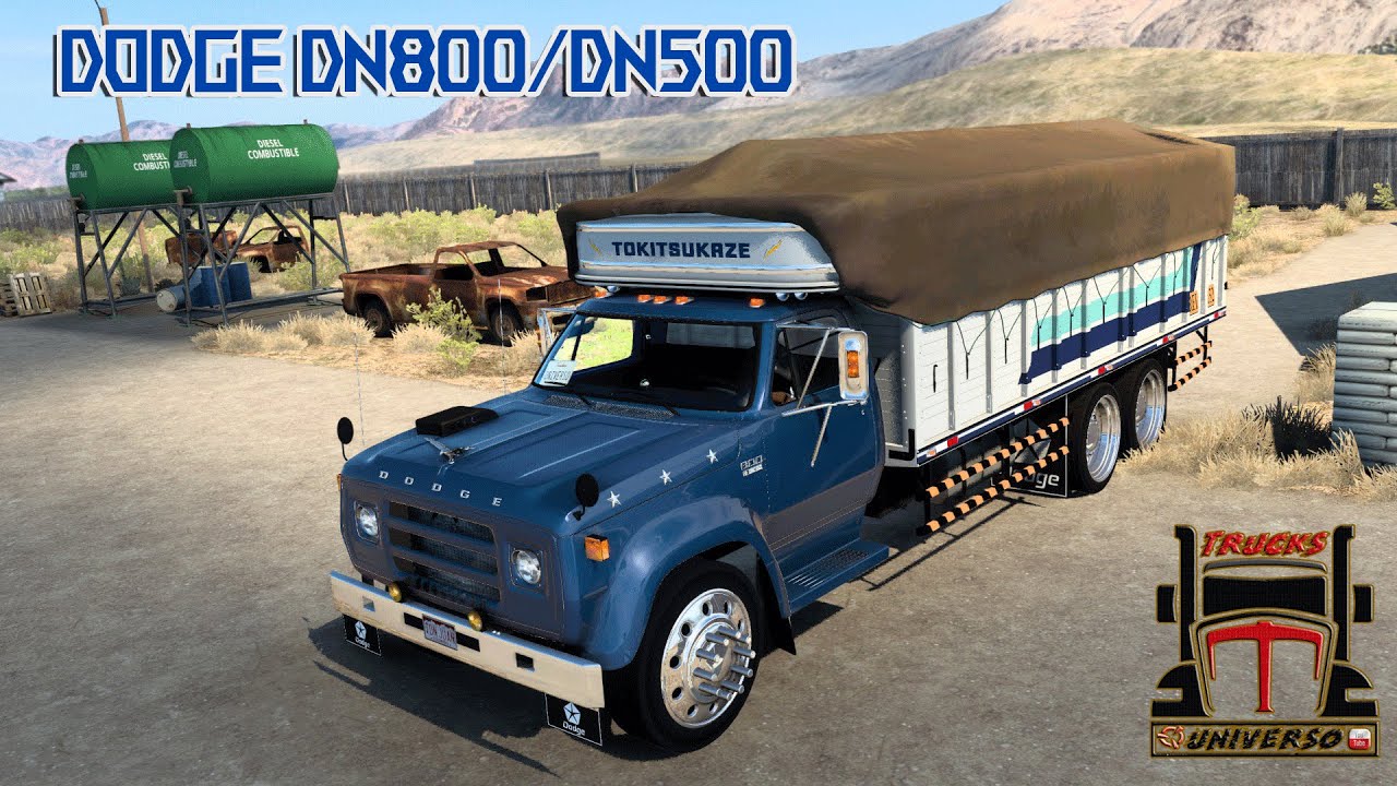 American Truck Simulator DODGE DN800/D500 1.47 - YouTube