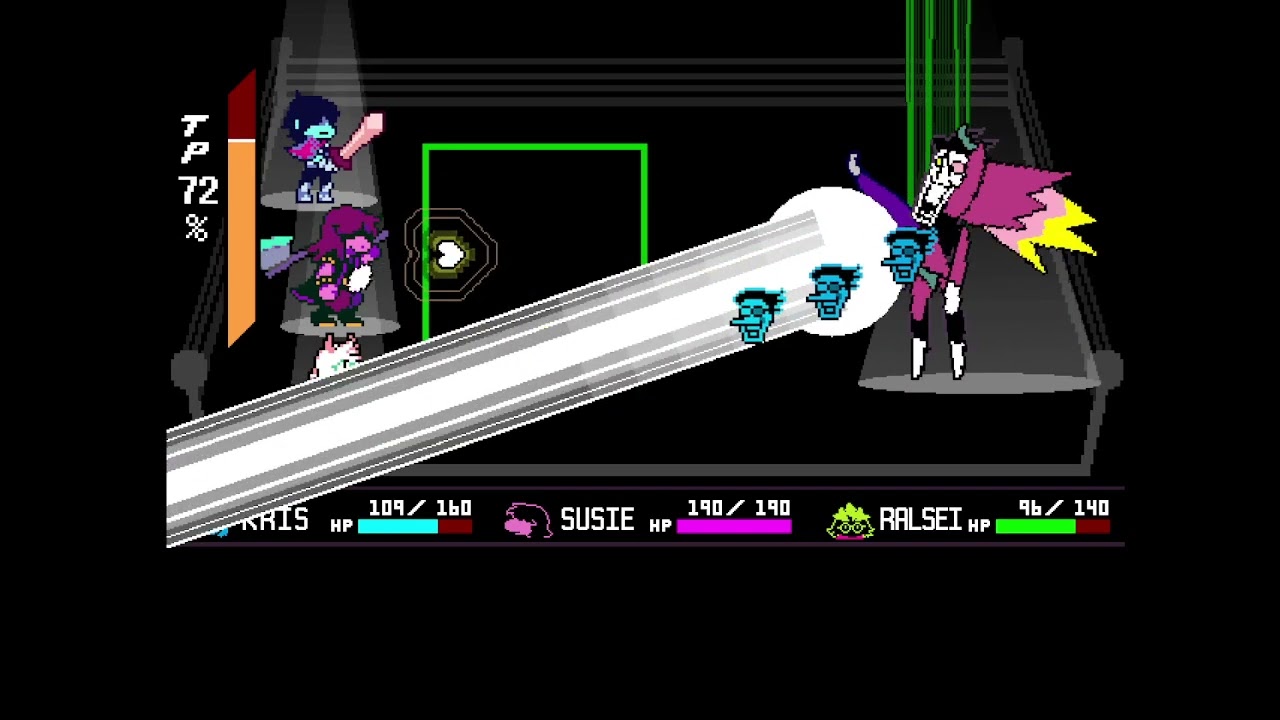 Deltarune Dojo EX Spamton fight - YouTube