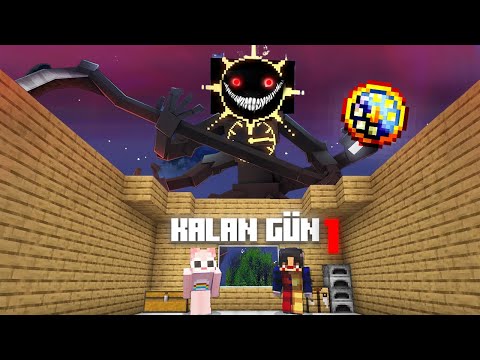 Minecraft'ta Bu YASAKLI KORKUNÇ MODDA HAYATTA KALMAK İÇİN 3 GÜNÜNÜZ VAR!