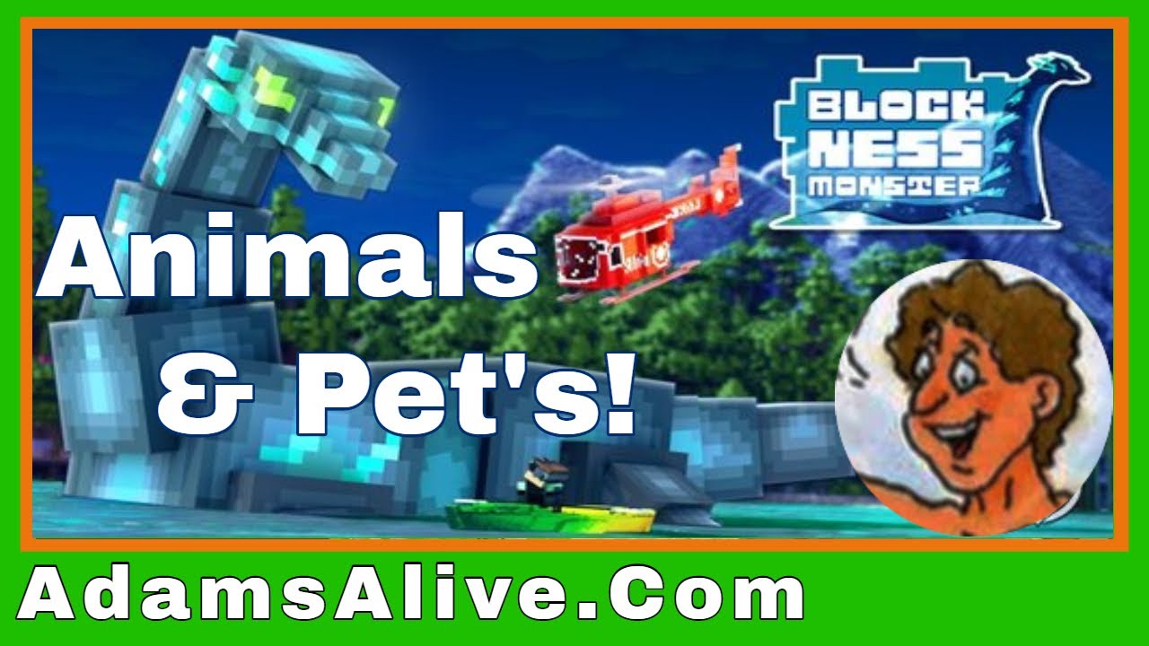 Minecraft Block Ness Monster - YouTube