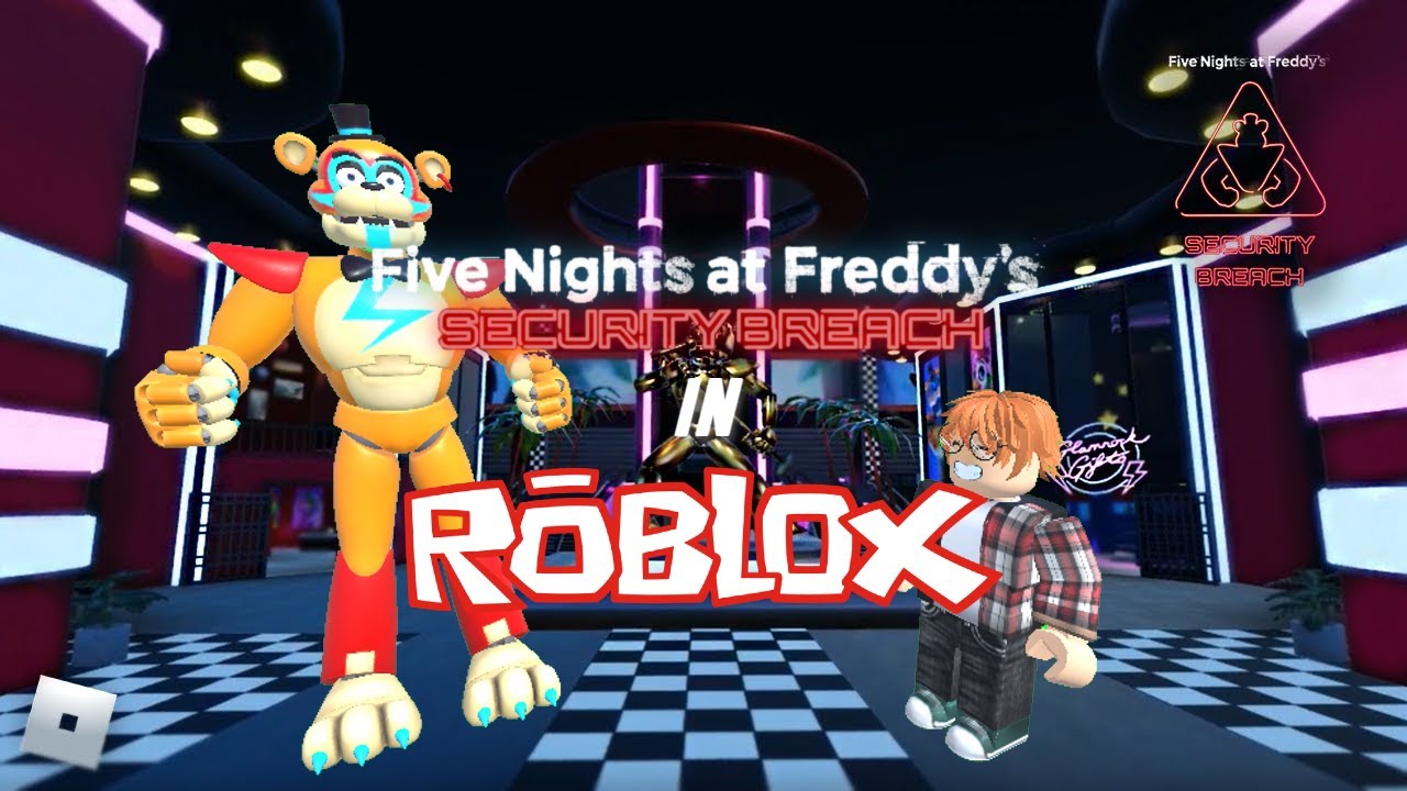 FNAF Security Breach... BUT IT'S ROBLOX!?!?!? - YouTube
