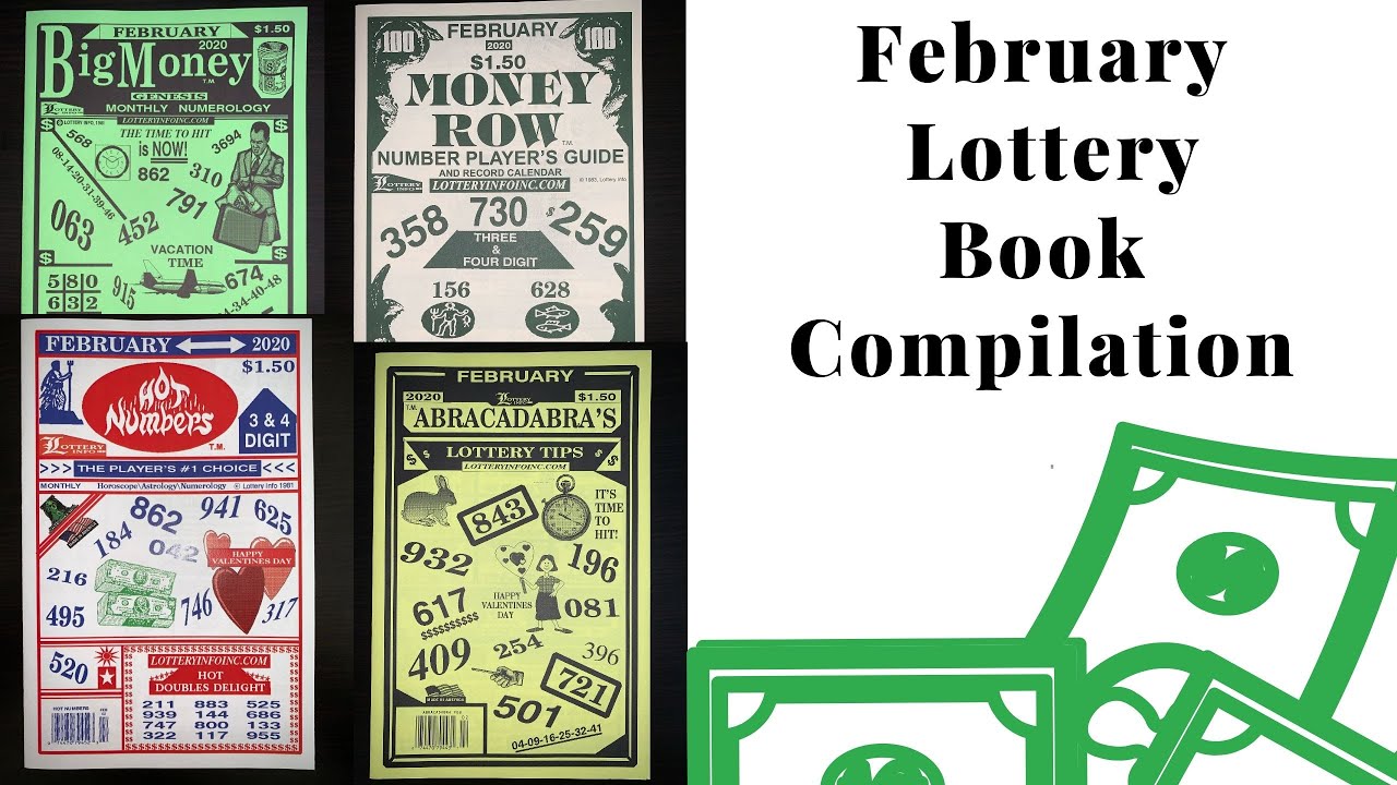 February 2020 Lottery Book Completion - YouTube