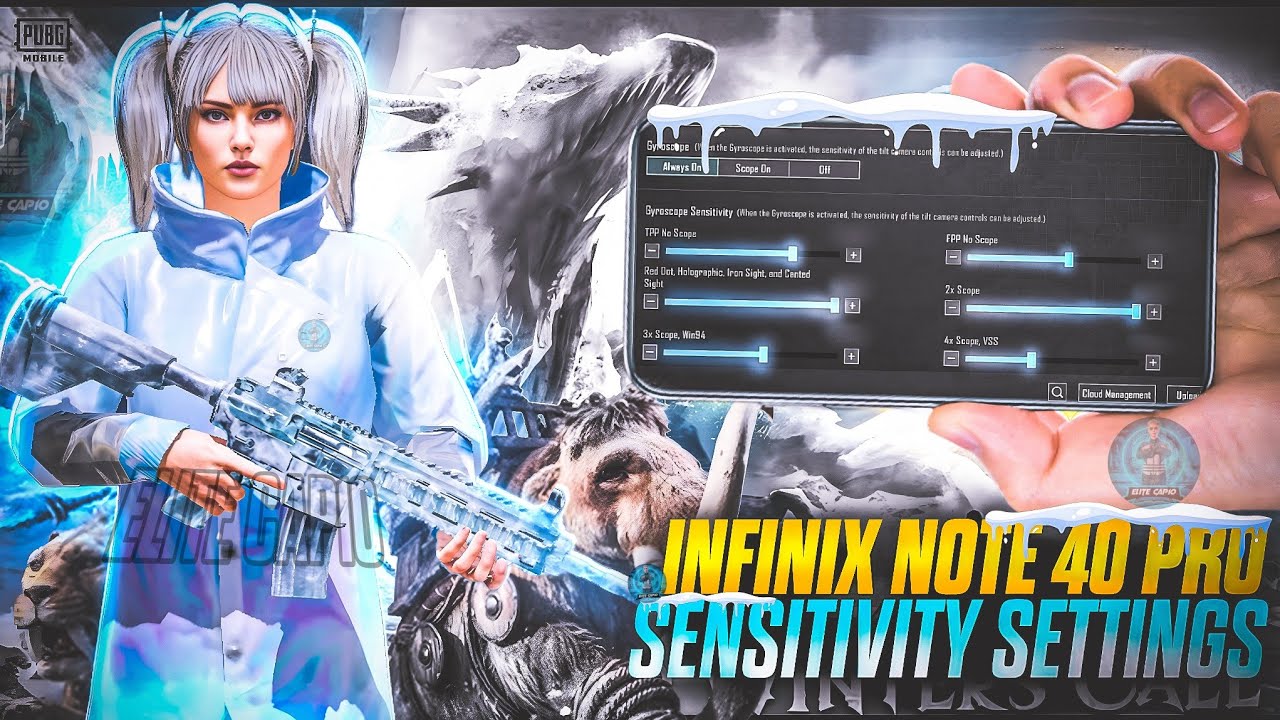 Infinix Note 40 Pro Pubg Sensitivity Settings | Smooth + 90 Fps | Pubg ...