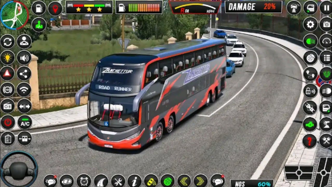 Realistic City Bus Driving Experience Android Gameplay... - YouTube