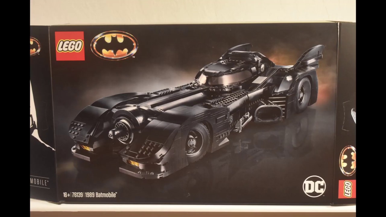 Lego set #76139 : 1989 Batmobile - Stop motion build - YouTube