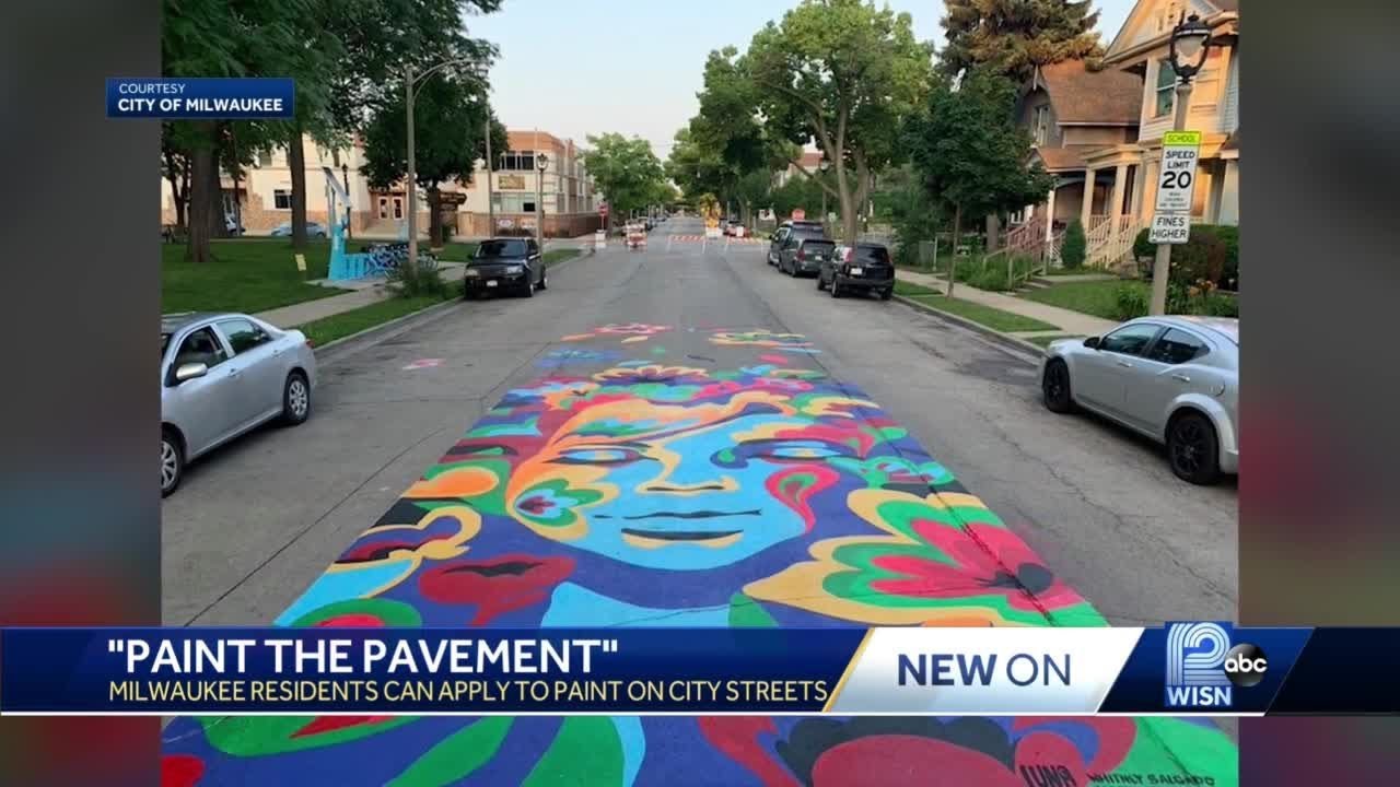 City of Milwaukee announces Paint the Pavement campaign - YouTube