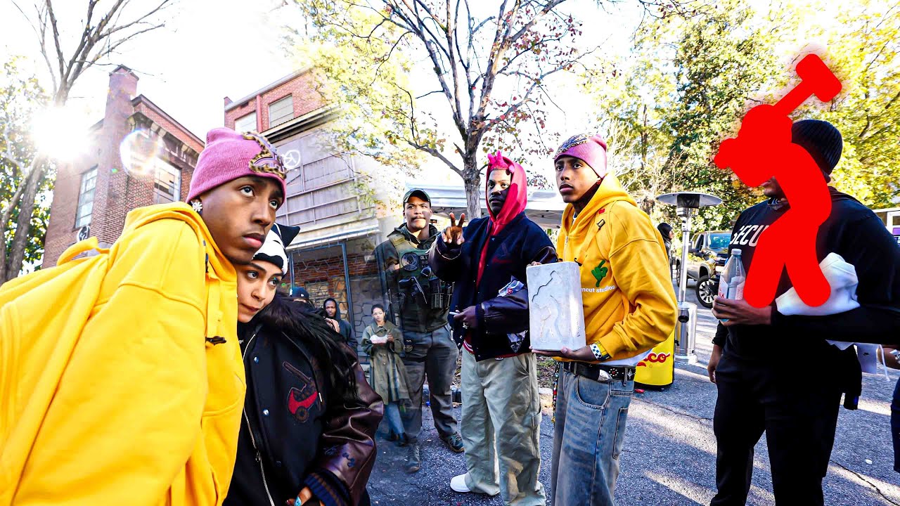 Vee Links Up With Gio & Lil Yachty - YouTube