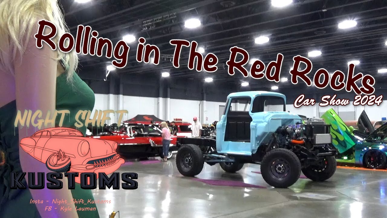 Rolling in the Red Rocks Car Show 2024 - YouTube