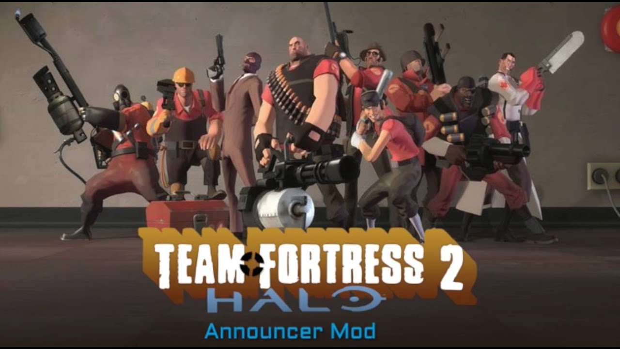 Halo Announcer in TF2 Mod - YouTube