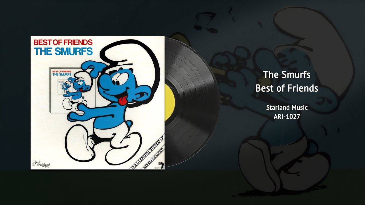 The Smurfs Best of Friends (ARI 1027) | Vintage Children's Records ...