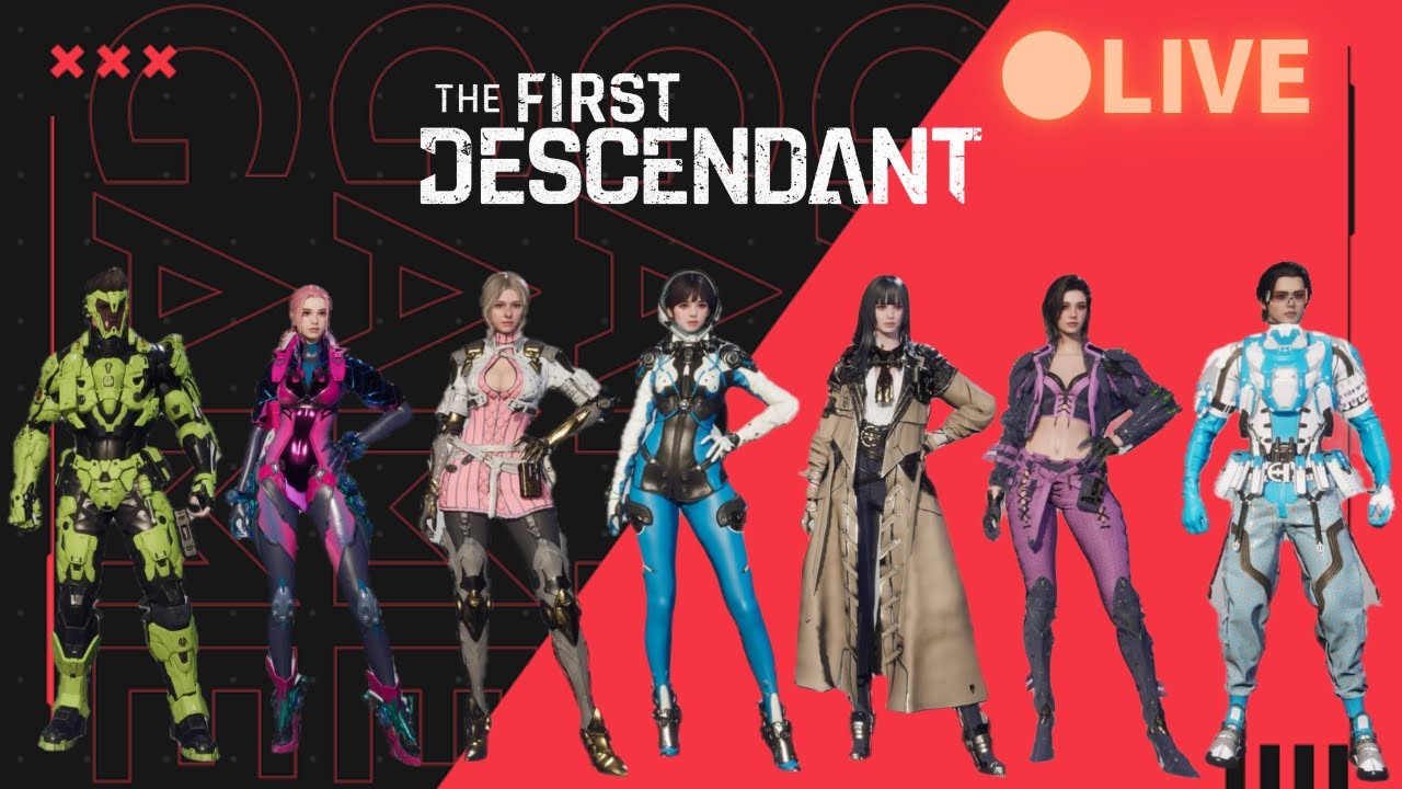 【The First Descendant】#18 おはようございます。アプデ前に色々やる 参加型 概要欄必読 - YouTube