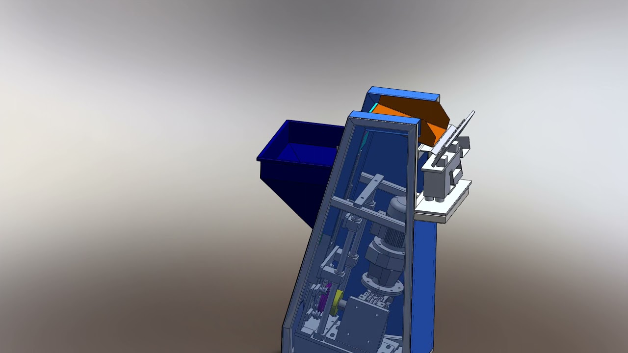 #Animation #Stepper Feeder With Hopper Assembly - YouTube