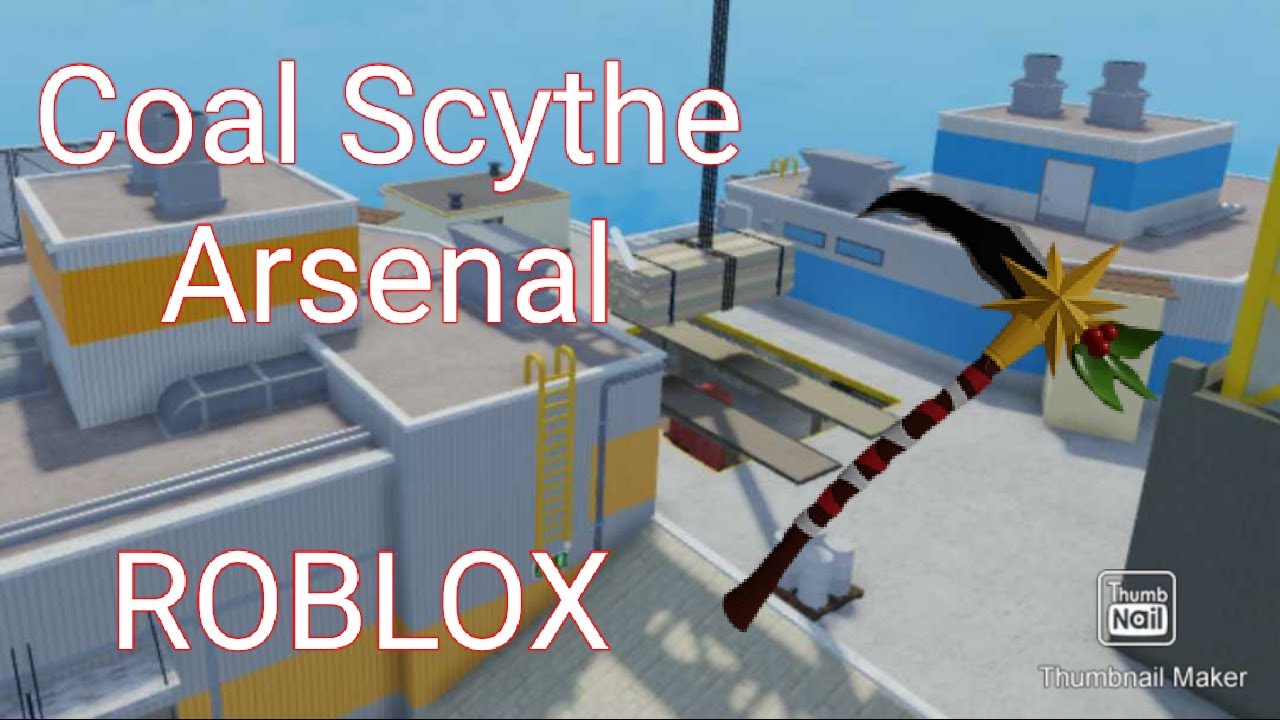 Arsenal - Coal Scythe | ROBLOX - YouTube