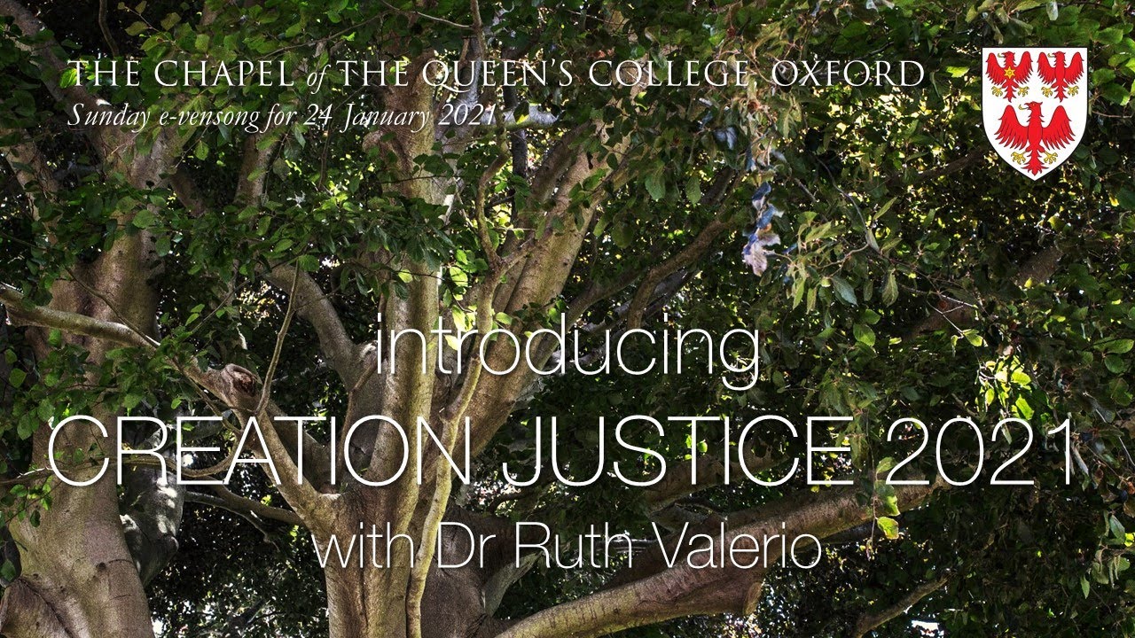 Introducing Creation Justice 2021: Sunday e-vensong with Ruth Valerio ...