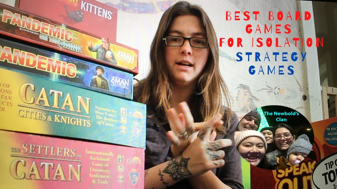 Best Board Games for Isolation - Strategy games - YouTube