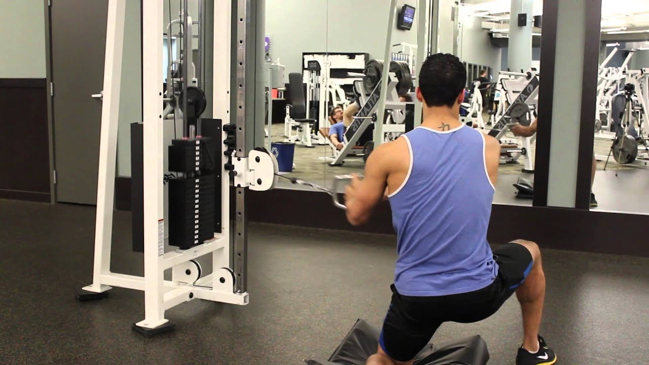 Half-Kneeling Pallof Cable Twist - YouTube